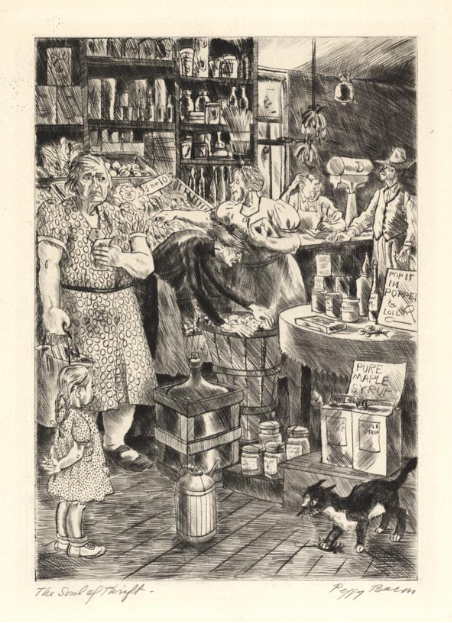 Artist Spotlight: Peggy Bacon | The Old Print Shop