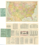 Pocket map of the United States and Poli...