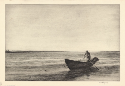 The Doryman. | The Old Print Shop