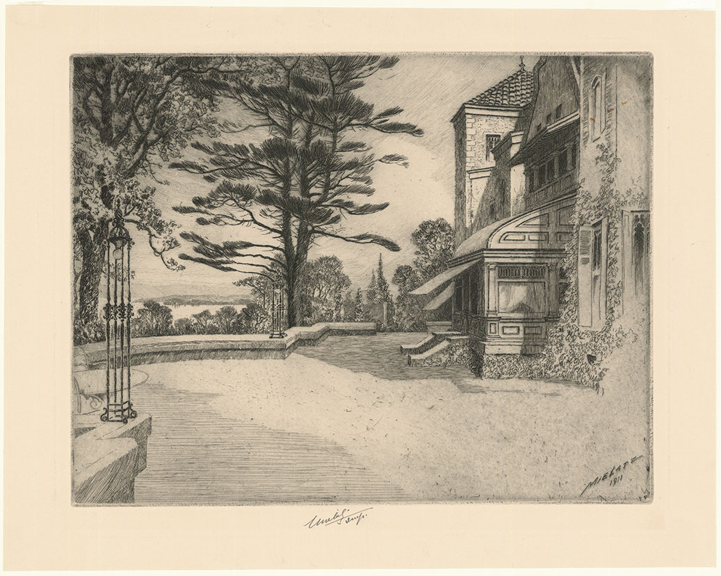 View of Rockwood, Tarrytown on the Hudson, Residence of William ...