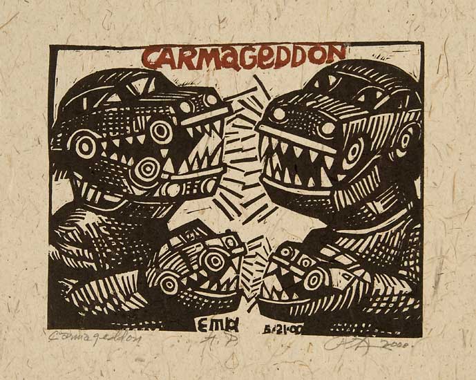 Carmageddon. | The Old Print Shop