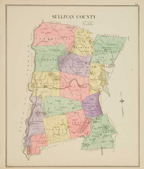 Sullivan County. (New Hampshire) | The Old Print Shop