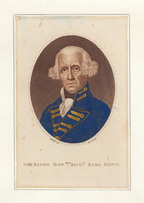 The Right Hon. Richard Earl Howe. | The Old Print Shop