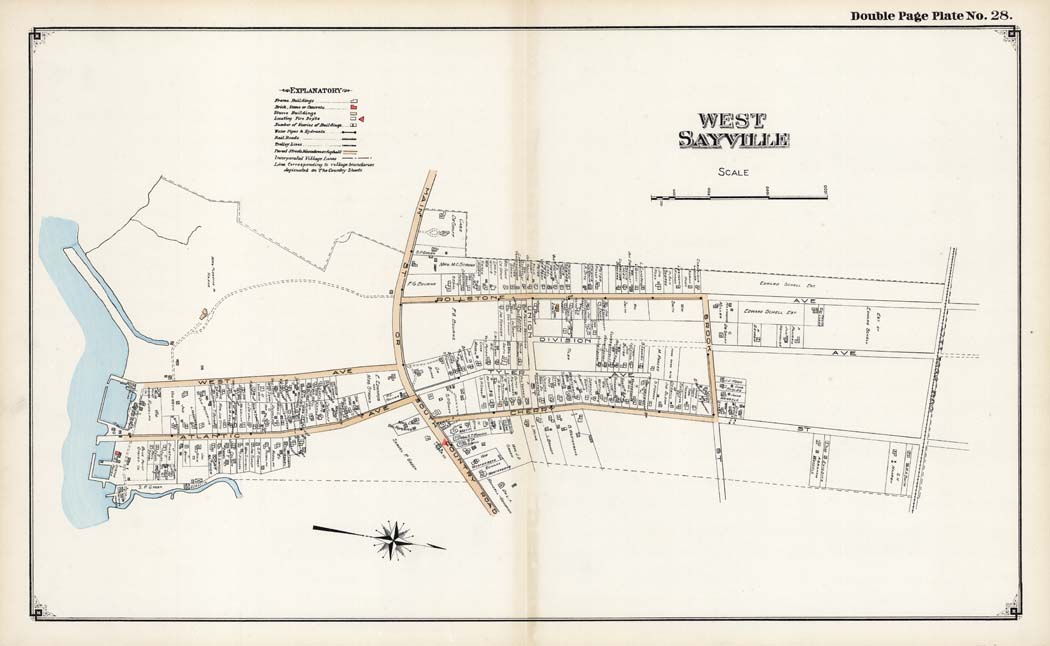 West Sayville. (New York) | The Old Print Shop