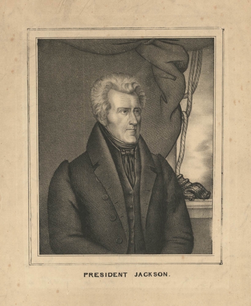 President Jackson. | The Old Print Shop