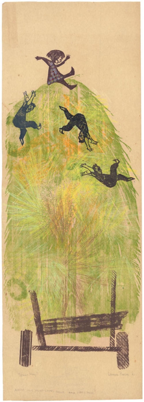 Spring Hay. | The Old Print Shop